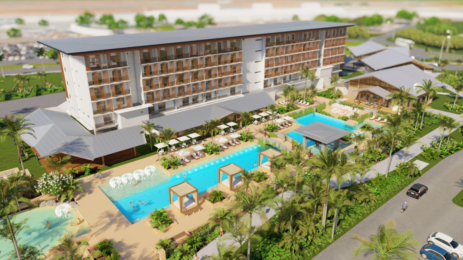 WORLD-CLASS RESORT TAKES SHAPE » Territory Q